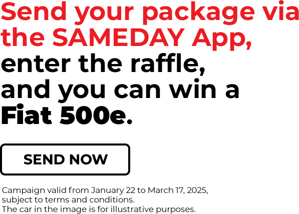 Sameday - Fast courier, local and national