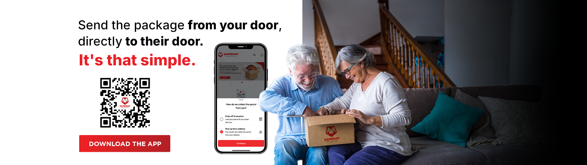 Sameday - Fast courier, local and national